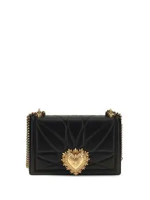 Dolce & Gabbana Large Devotion Shoulder Bag - Black
