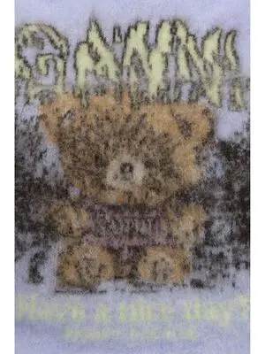 GANNI Teddy Brushed Alpaca Vest