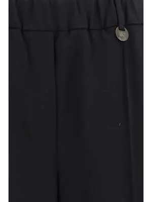 Burberry Wool Twill Jogging Pants
