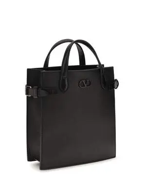 Valentino Garavani Small Antibes Grainy Leather Handbag