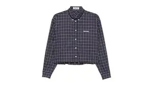 Miu Miu Checked Shirt
