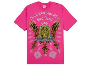 Supreme Money Tee Shirt - Fuchsia