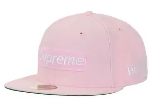 Supreme Fdny Box Logo New Era 59fifty Fitted Cap - Pink