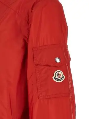 Moncler Etiache Water-repellent Hooded Jacket - Red