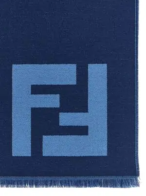Fendi Ff Macro Scarf