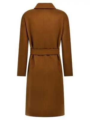 Max Mara Melinda Double Cashmere Coat - Brown