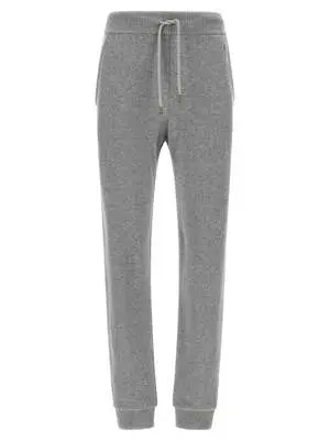 Balmain Cashmere Joggers - Gray