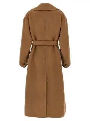 Max Mara Wool Blend Coat - Brown