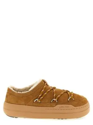 Moon Boot Park Slipper Suede Mules - Brown