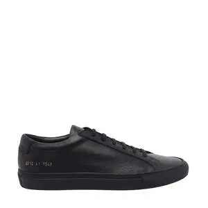 COMMON PROJECTS Achilles Premium Leather Sneakers - Gold