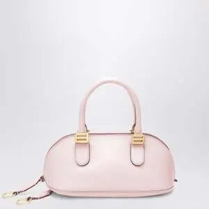 Balenciaga Leather Bolero Mini Bowling Bag - Pink