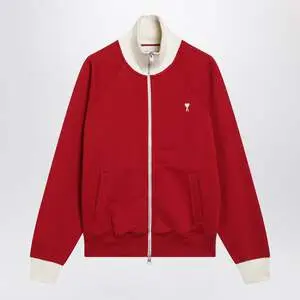 AMI Paris Ruby De Cå“ur Cotton Sweatshirt