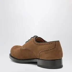 Church's Tobacco Suede Lace-up Shoes