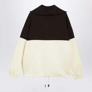 Loewe Yellow Half-zip Sweatshirt In Cotton Blend