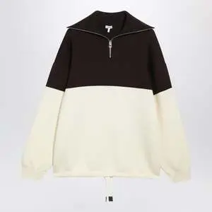 Loewe LOEWE Cotton Blend Sweatshirt Brown