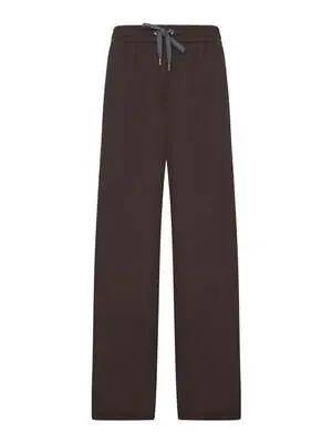 Brunello Cucinelli Wide Leg Trousers - Brown