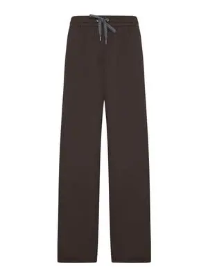 Brunello Cucinelli Wide Leg Trousers - Brown