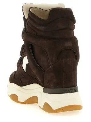 Isabel Marant Étoile Balskee High-top Sneakers - Brown