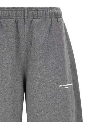 Alexander Wang Logo Fleece Pants