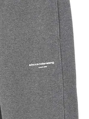 Alexander Wang Logo Fleece Pants