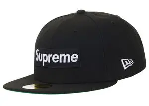 Supreme Fdny Box Logo New Era 59fifty Fitted Cap - Black