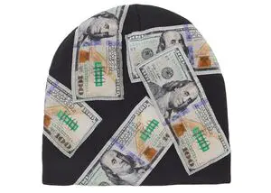 Supreme Money Beanie - Black