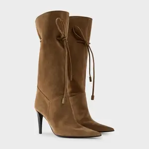 GIUSEPPE ZANOTTI Desire Midi 90 Suede Boot