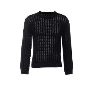 ANN DEMEULEMEESTER Areld Twisted Sweater - Black