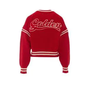 GOLDEN GOOSE Embroidery Boxy Sweater