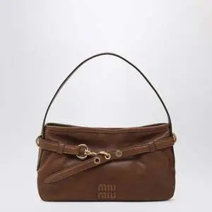Miu Miu Aventure Regular Bag In Rovere Color - Brown