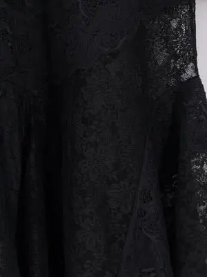 Attico Lace Dress - Black