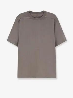 Rick Owens Brad T Cotton T-shirt - Gray