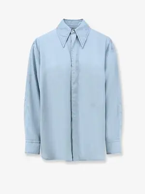 Bottega Veneta Drop Shoulder Shirts For Women