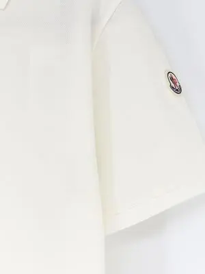 Moncler Cotton Pique Polo Shirt