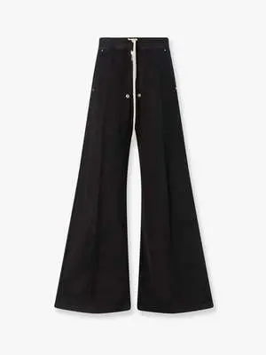 Rick Owens Geth Belas Trousers - Black