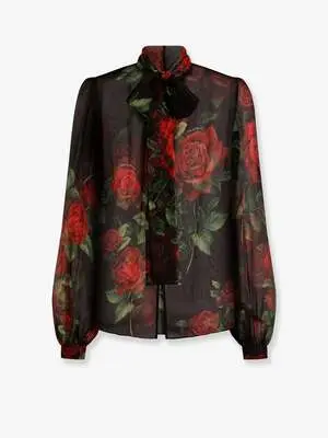 Dolce & Gabbana Printed Silk Shirt - Multicolor