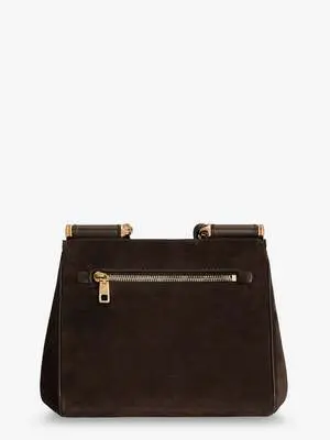 Dolce & Gabbana My Sicily Suede Handbag