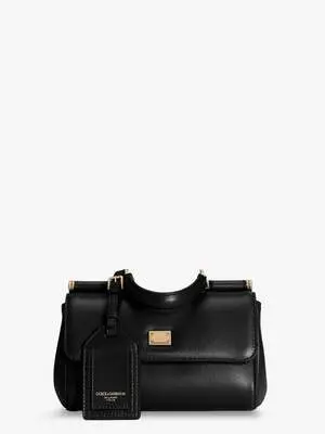 Dolce & Gabbana My Sicily Mini Leather Handbag