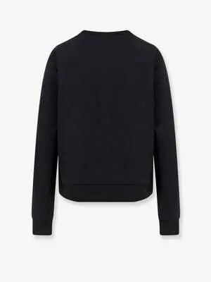 Moncler Cotton Sweatshirt With Front Logo