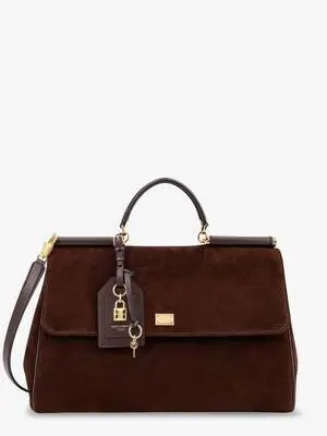 Dolce & Gabbana My Sicily Suede Handbag - Multicolor