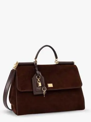 Dolce & Gabbana My Sicily Suede Handbag