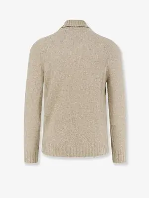 Brunello Cucinelli Wool, Silk, And Cashmere Blend Turtleneck - Multicolor