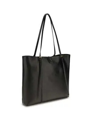 Versace Medusa Lambskin Tote Bag - Black