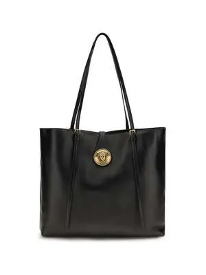 Versace Medusa Lambskin Tote Bag - Black