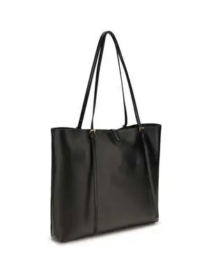 Versace Medusa Lambskin Tote Bag - Black