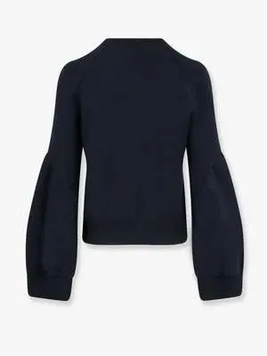 Sacai Sponge Sweat Cotton Blend Sweater
