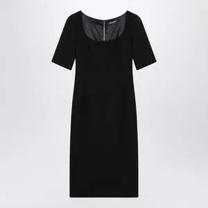 Dolce & Gabbana Wool Crêpe Dress - Black