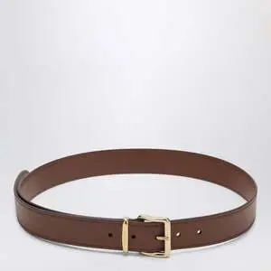 Miu Miu Leather Belt - Brown