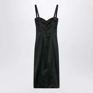 Dolce & Gabbana Satin Bustier Dress