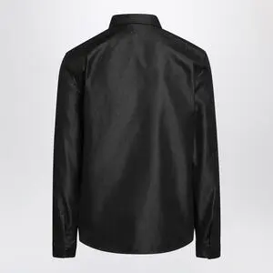 Gucci Silk And Cotton Shirt - Black